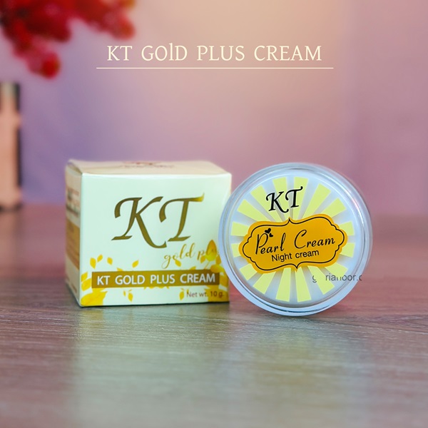 KT Gold Plus Pearl Night Cream 10g | Daraz.com.bd