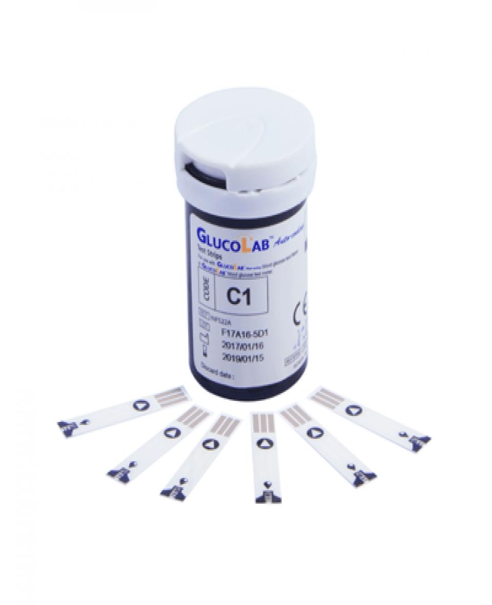 Glucolab 25 Test Strip price in Bangladesh - Safestallbd