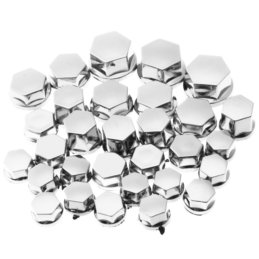 New Design 30 pcs/set Nut Cap for Motorcycle. Screw Nut Cover Cap Nut ...