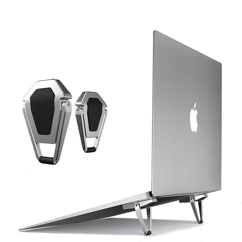 Laptop Stand Adjustable Cooling Bracket Metal Foldable Laptop Holder ...