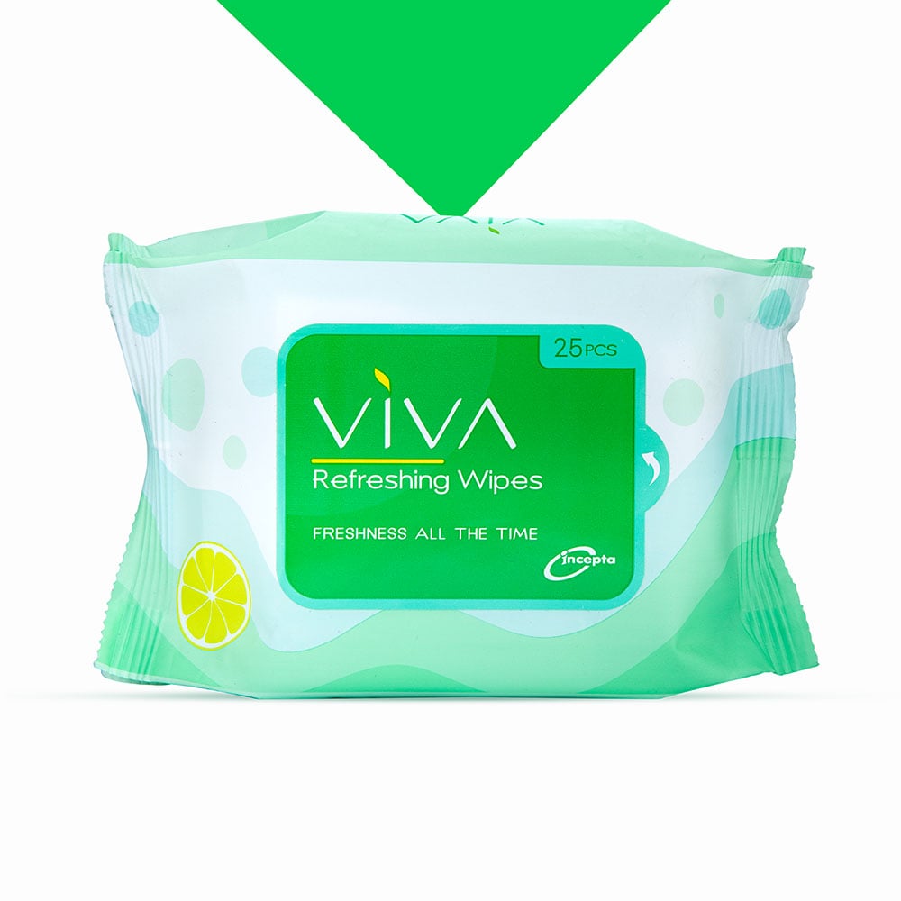 Viva Facial Refreshing Wipes 25 Pcs | Daraz.com.bd