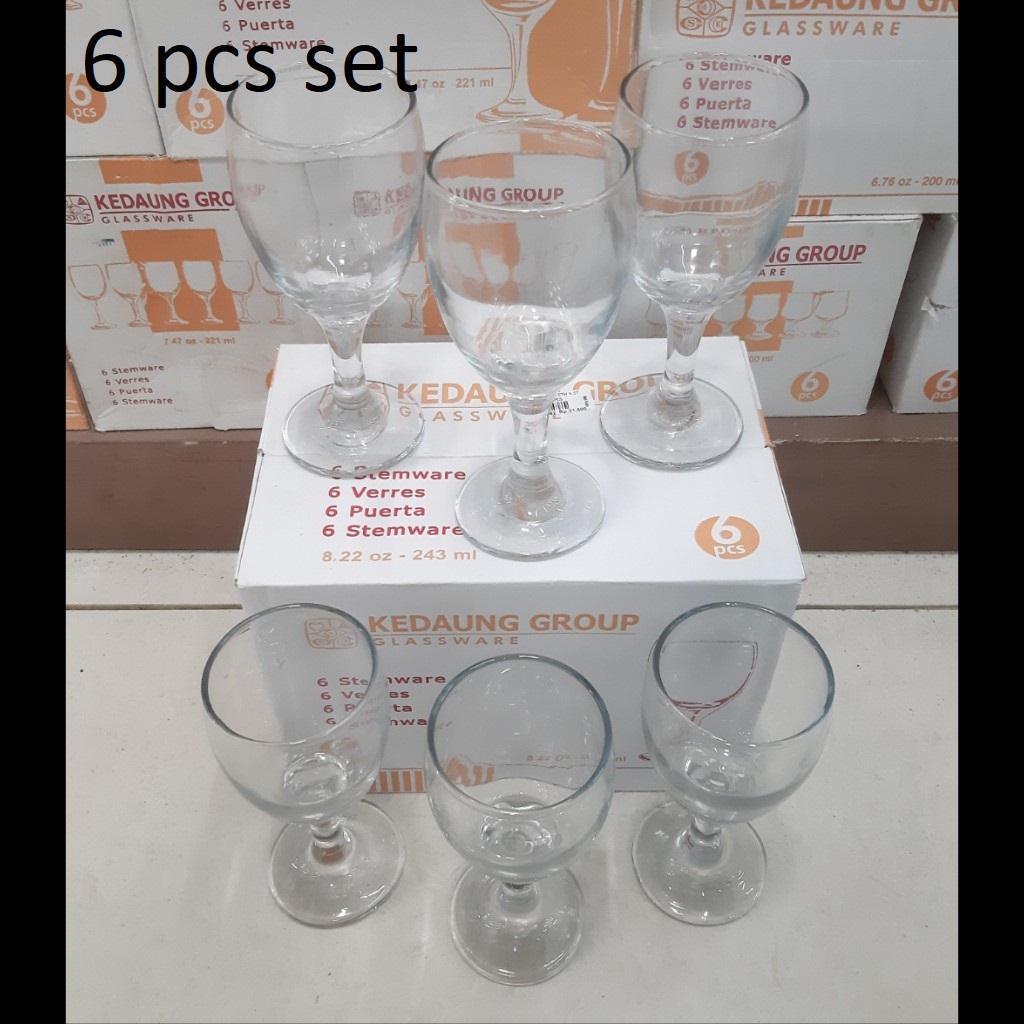 Drinking Water Glass - Kdng (6 Pcs/1 Pcs) - Convenient Drinking Water ...