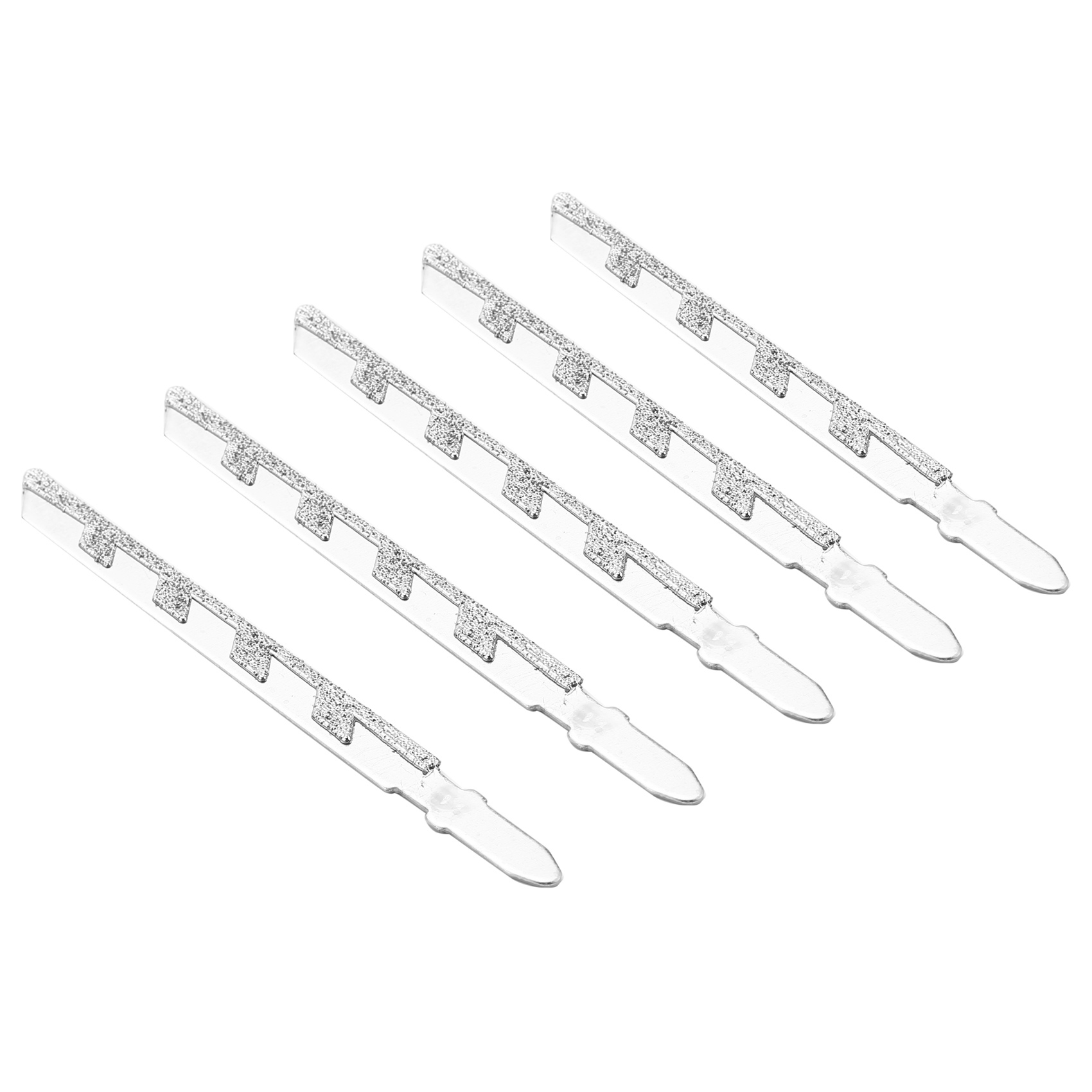 10Pcs 101mm 4 Inch T Jigsaw Blades Diamond Coated Jig Saw Blade Set ...