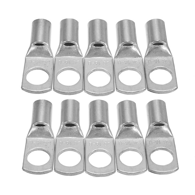 16 RM 10 PCS COPPER CABLE LUGS OR CABLE CONNECTOR | Daraz.com.bd