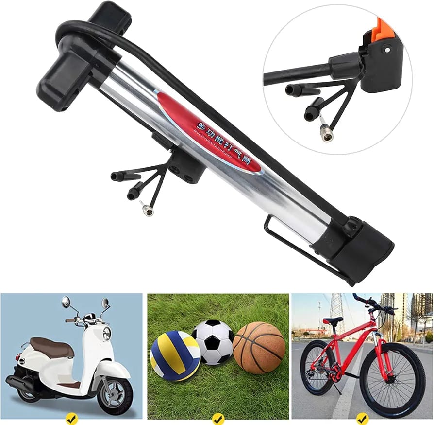 Pumper 3 in 1 Mini Hand Pumper for Ball, Balloons & Cycle Tyre | Daraz ...