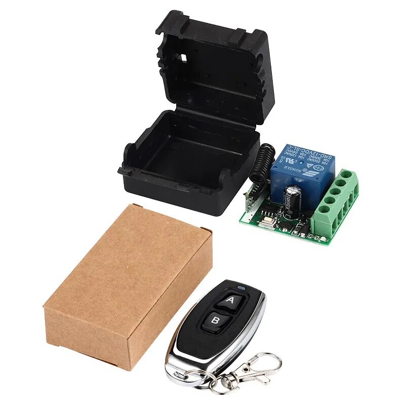 GERMA 433Mhz Universal Wireless Remote Control Switch DC 12V 1CH relay ...