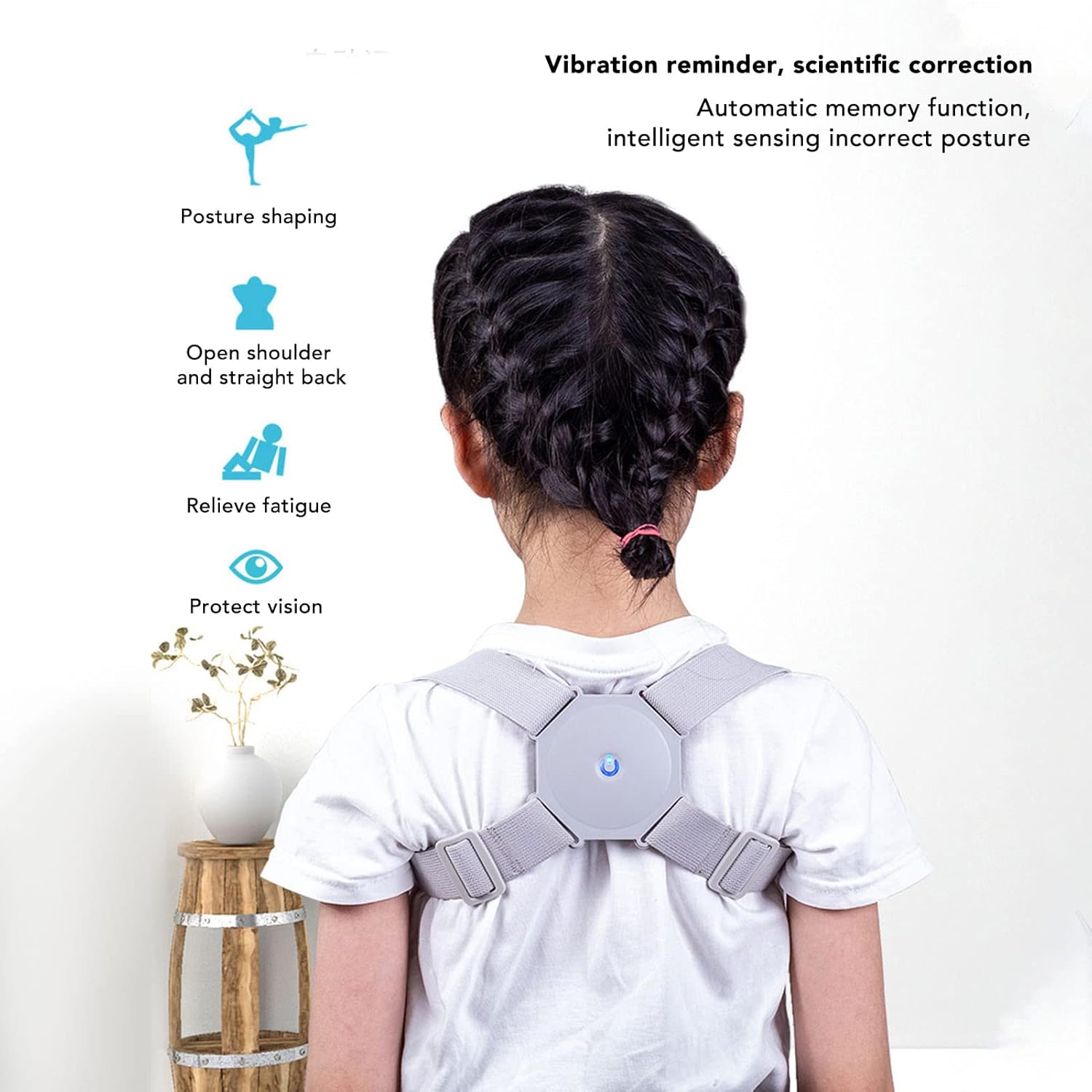 Smart Posture Corrector for Women Men Kids, Electronic Posture Reminder ...