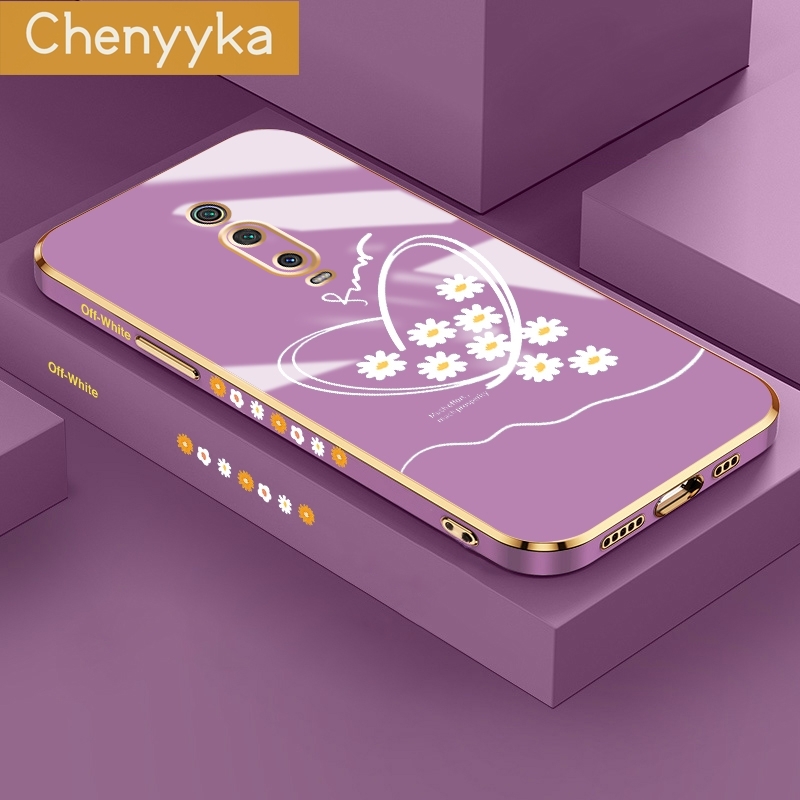 Chenyyka For Xiaomi 9T Pro Redmi K20 Pro Case Cartoon Flower Side New ...