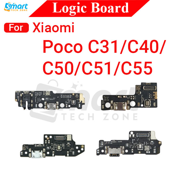Charging Logic Board For Xiaomi Poco C31 C40 C50 C51 C55 Charging Port ...