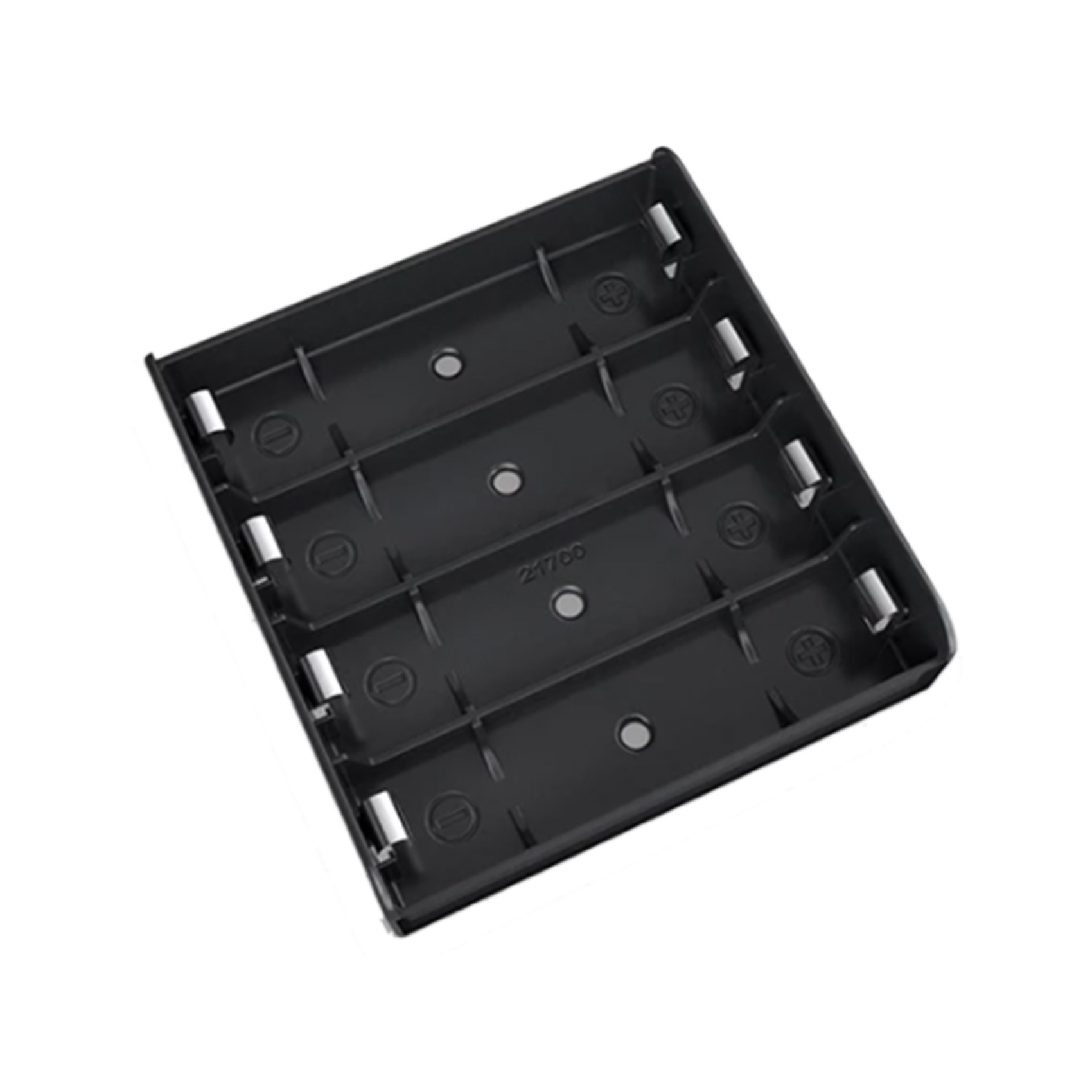 2PCS 4X 21700 Battery Holder Storage Box Case ABS Fireproof Power Bank ...