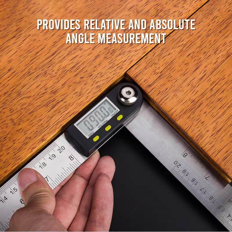 Digital Protractor Angle Ruler Angle Finder Meter Plastic/Stainless ...
