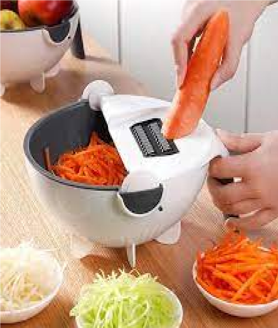 6 in 1 Wet Basket Vegetable Cutter vegetable slicer R2F2 | Daraz.com.bd