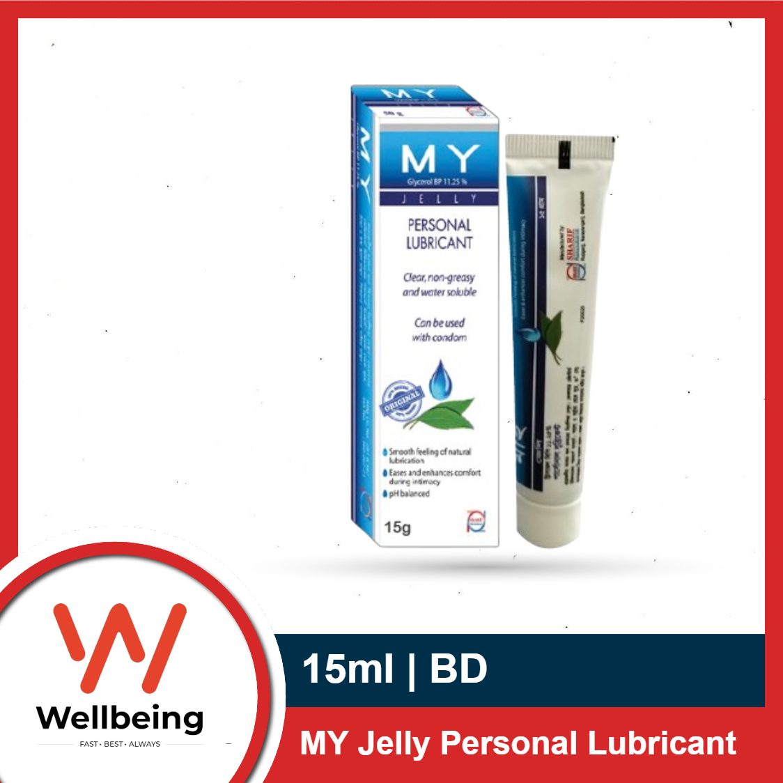 MY JELLY Personal Lubricant 50gm / 15gm | Works Like KY Jelly | Daraz ...