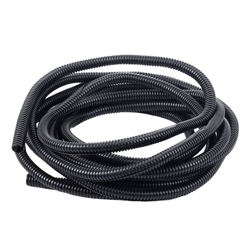 3X 20 Ft Split Wire Loom Conduit Polyethylene Tubing Black Color Sleeve ...