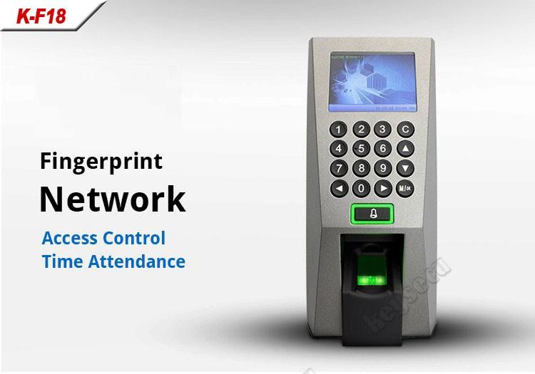 ZKTeco F18 Fingerprint Access control and time attendance And (1 Year ...