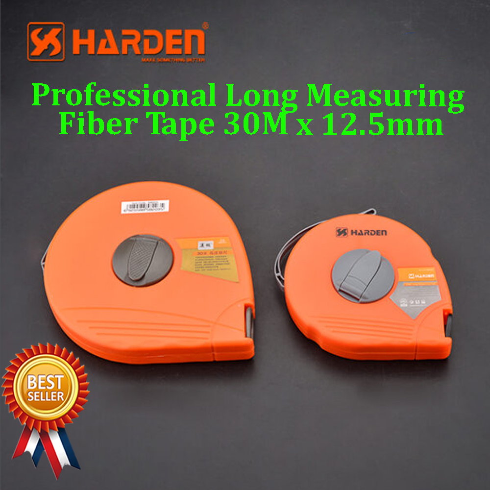 Harden Professional 30M Fiberglass Measuring Tape Long Measuring Tape ...