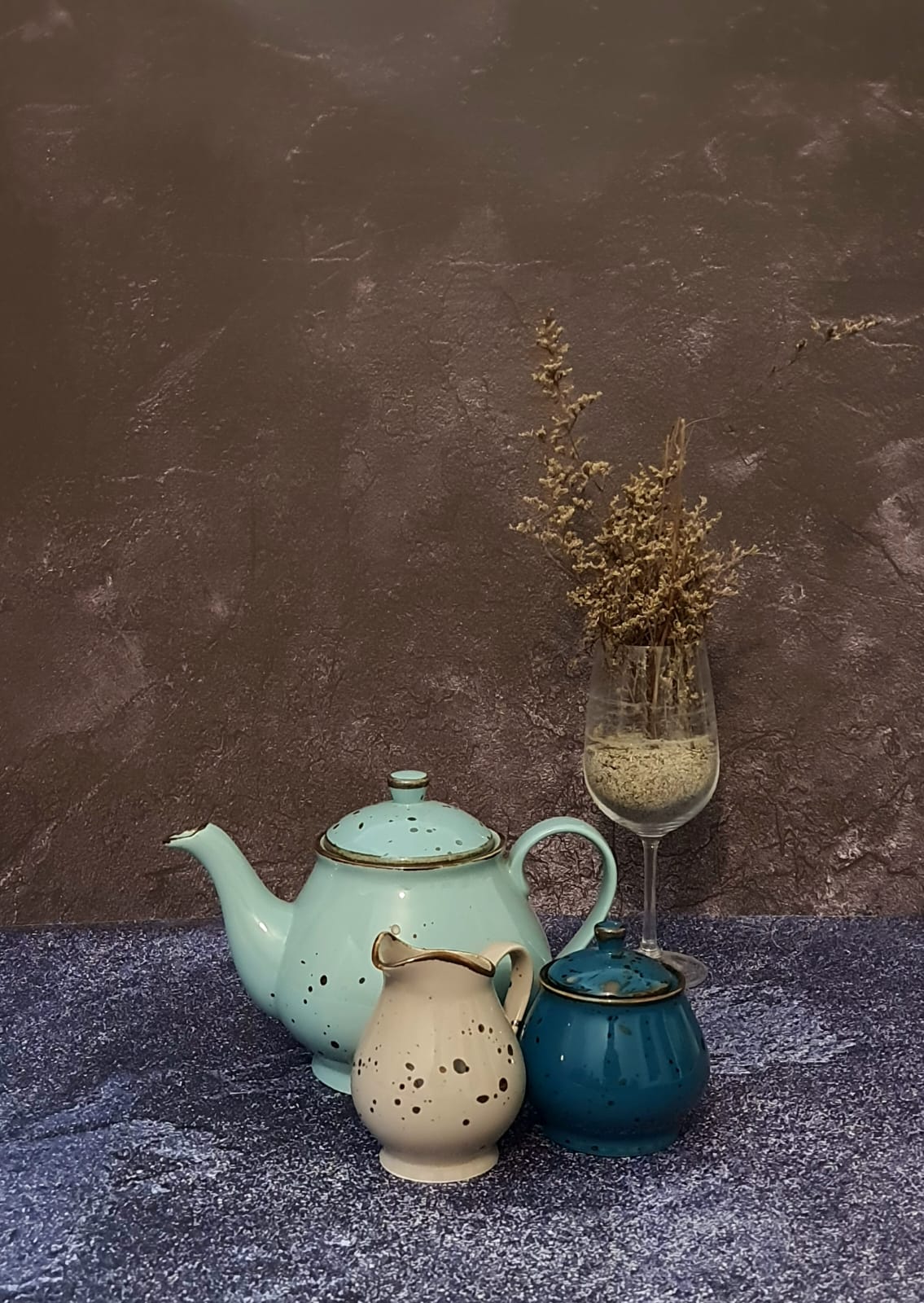 Sigma Tea Set 3 piece Tea pot Milk pot Sugar pot | Daraz.com.bd