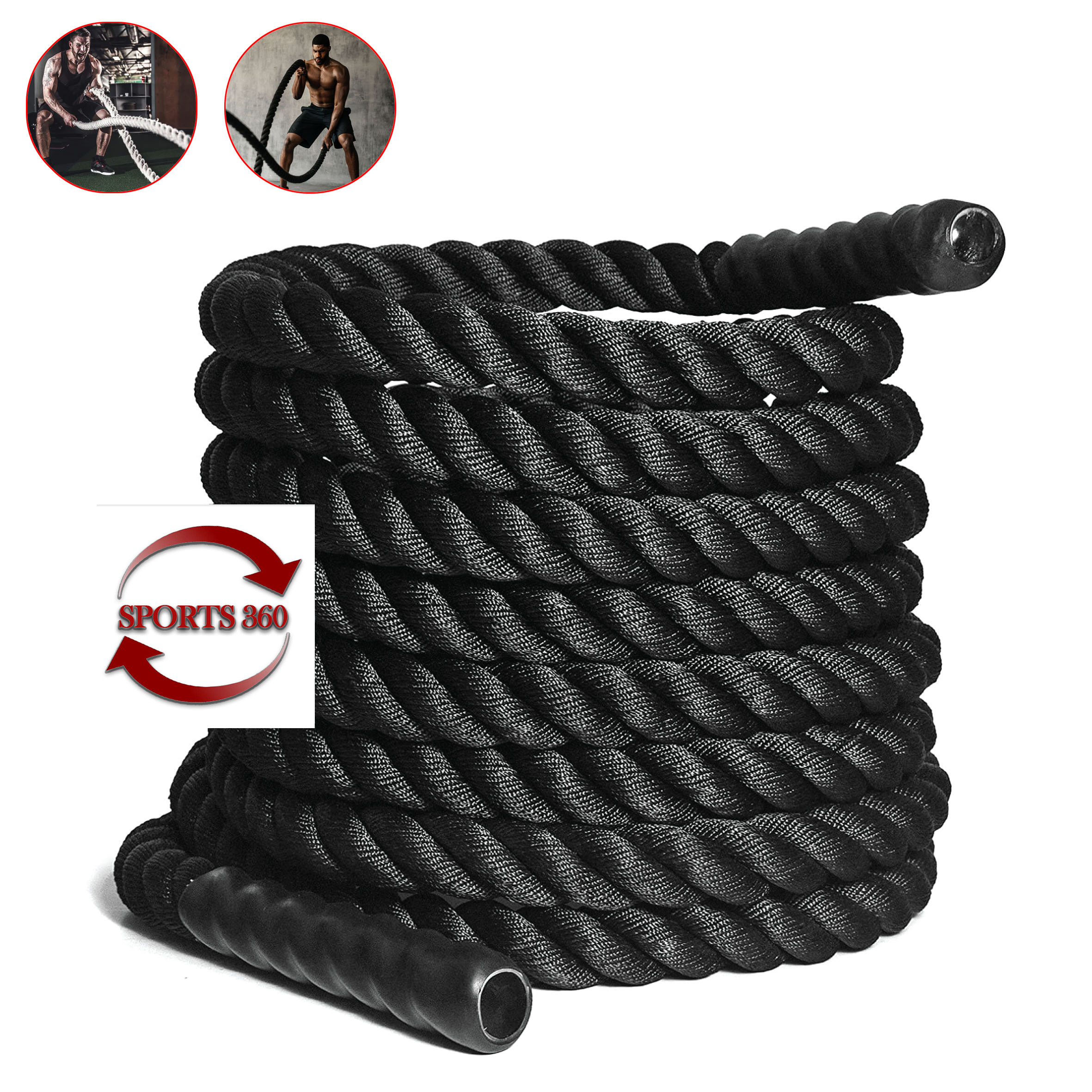 Exercise Rope / Battle Rope 1.5" - 40 Feet | Daraz.com.bd