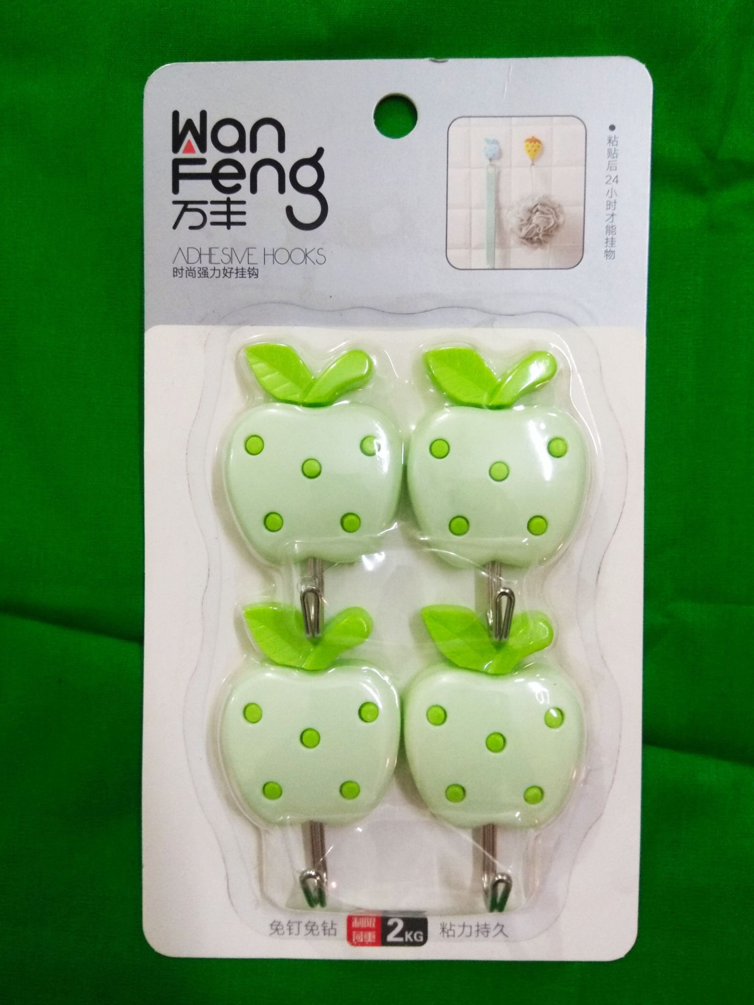 Wan Feng Strong Hook Green (4 pcs set) | Daraz.com.bd