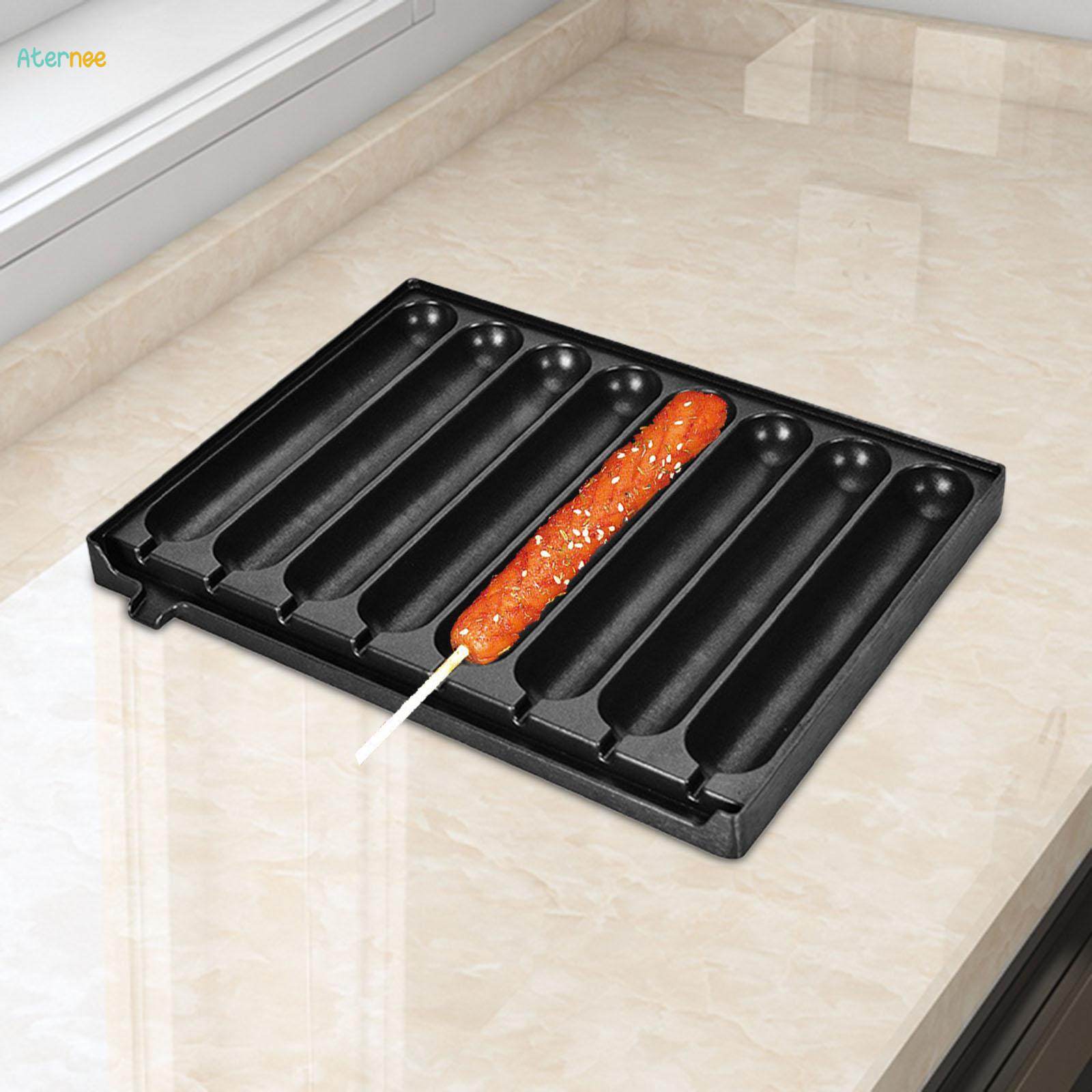 Cast Iron Grids Anti Stick Plate DIY Grilling Waffle Corn | Daraz.com.bd