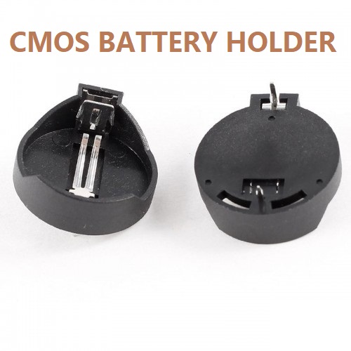 5Pcs- CMOS BATTERY HOLDER PCB Mount CR2025 Battery Holder Button Coin ...