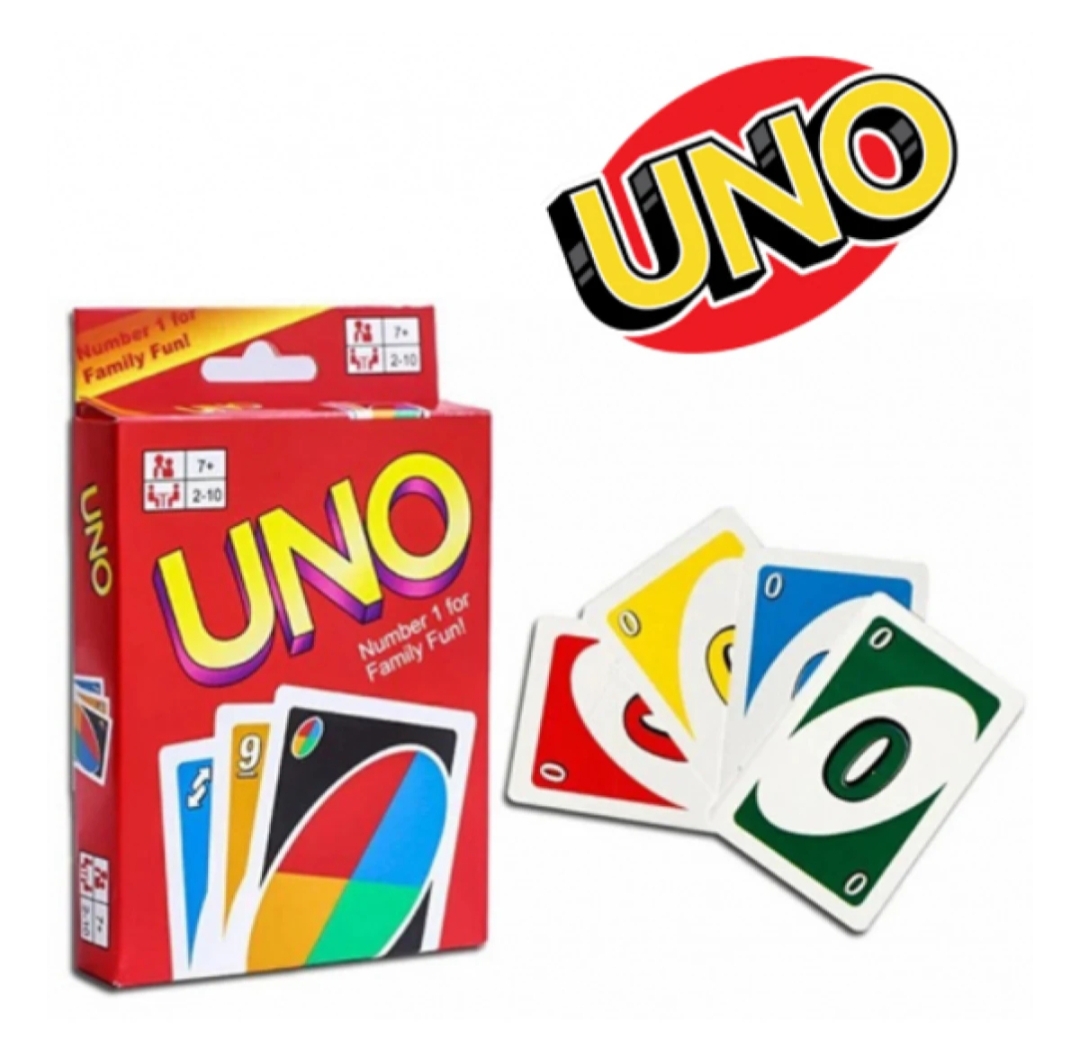 UNO Card Game Play - Multicolor/Uno Cards Fun Game Pack - 108 Cards ...