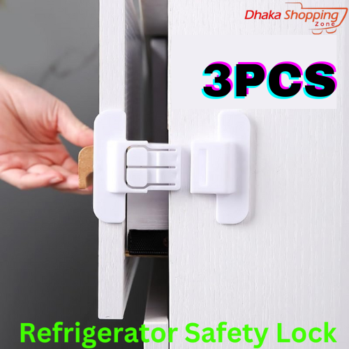 Multi-Functional Refrigerator Safety Lock, Children Secure Fridge ...