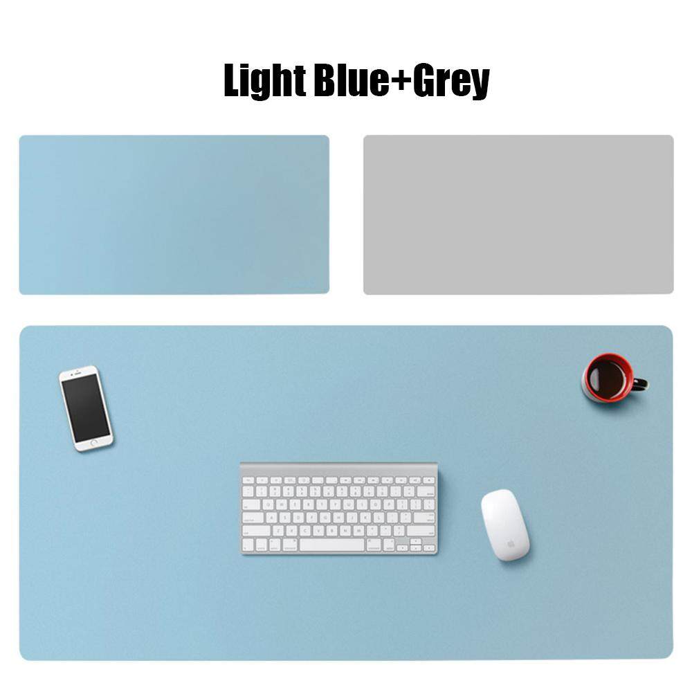 Soft Modern Desktop Laptop Large Leather Double-sided Mouse Pad Table ...