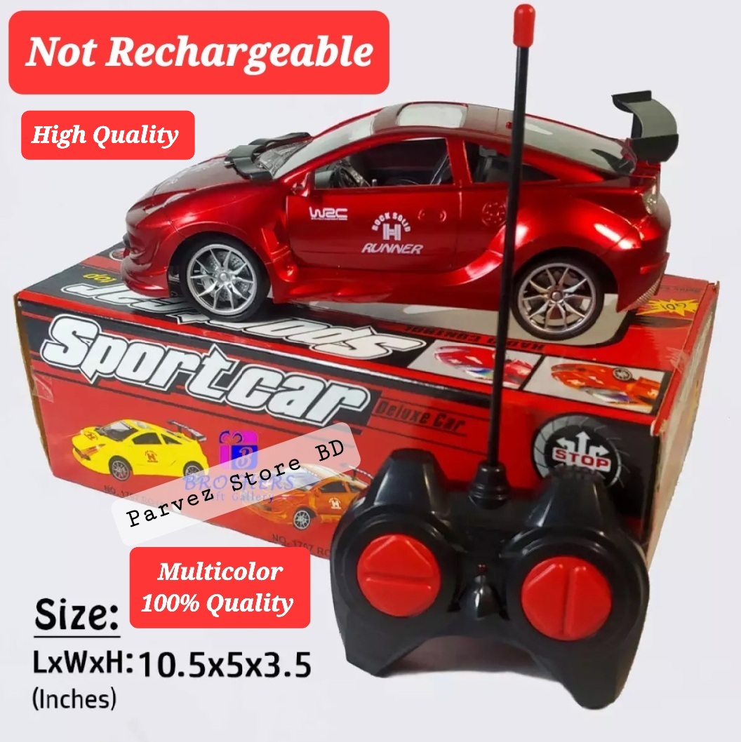 High Quality Remote Control Sports Car Not Rechargable Multicolor Toy ...