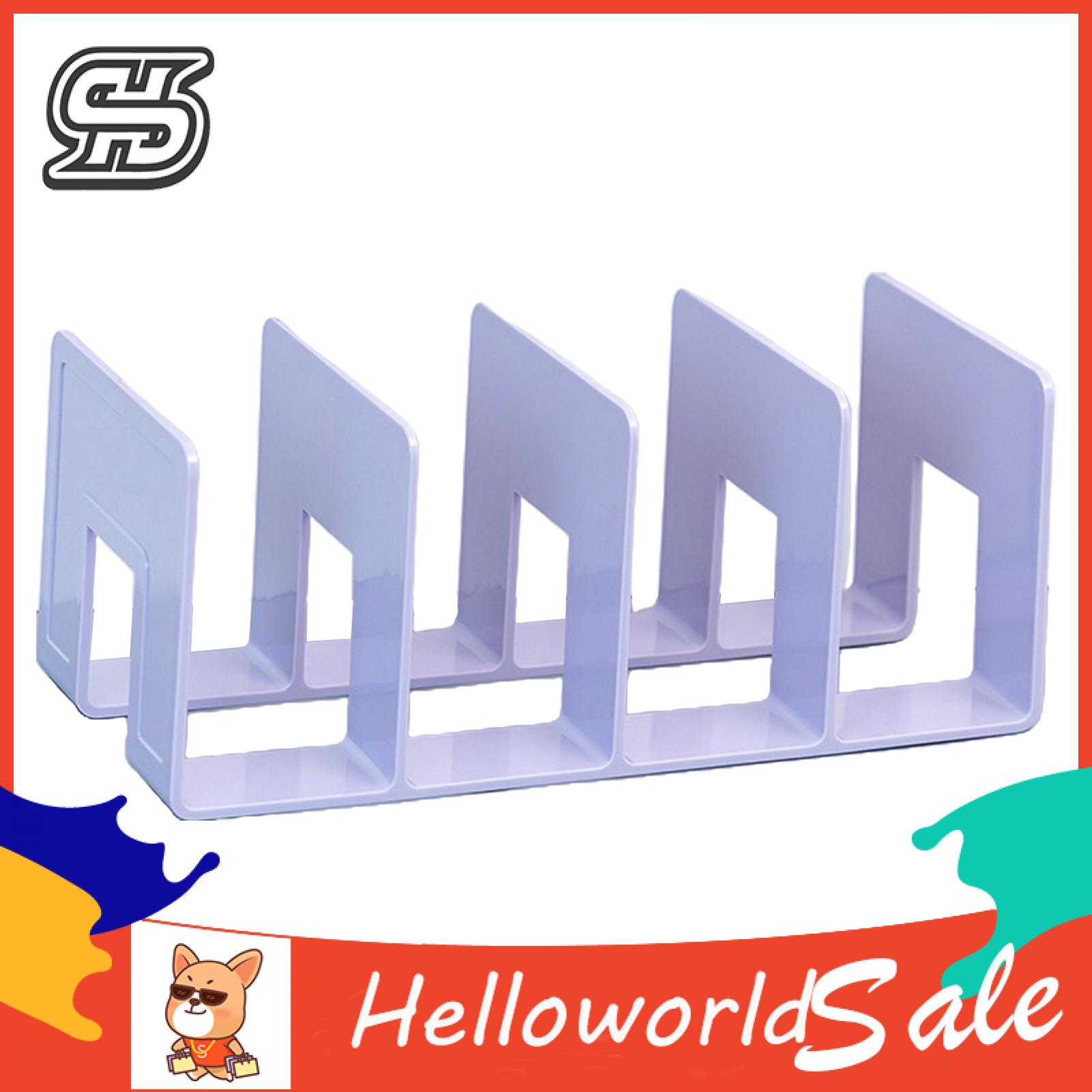 HelloWorld Book Storage Rack Solid Structure Desktop Document File ...