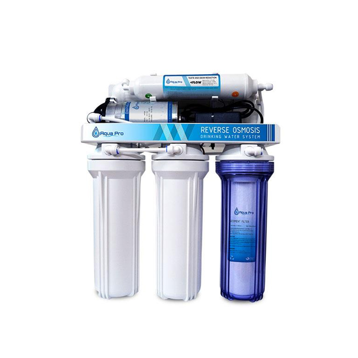 Aqua Pro APRO-501.Reverse Osmosis Water Purifier (3.2gle Metal Tank ...