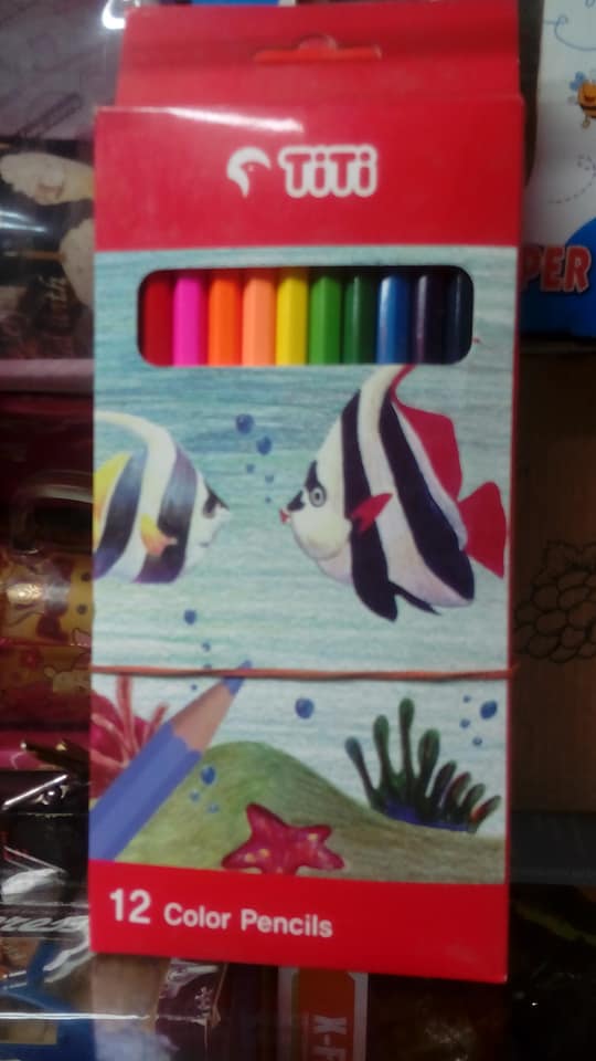 Pencil Classic Color Pencils - 12 Pcs | Daraz.com.bd