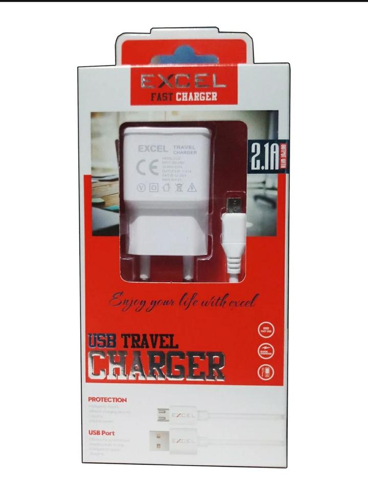 Excel Fast Charger 2.1 Quick Charger Micro USB Smart Charger Type B ...
