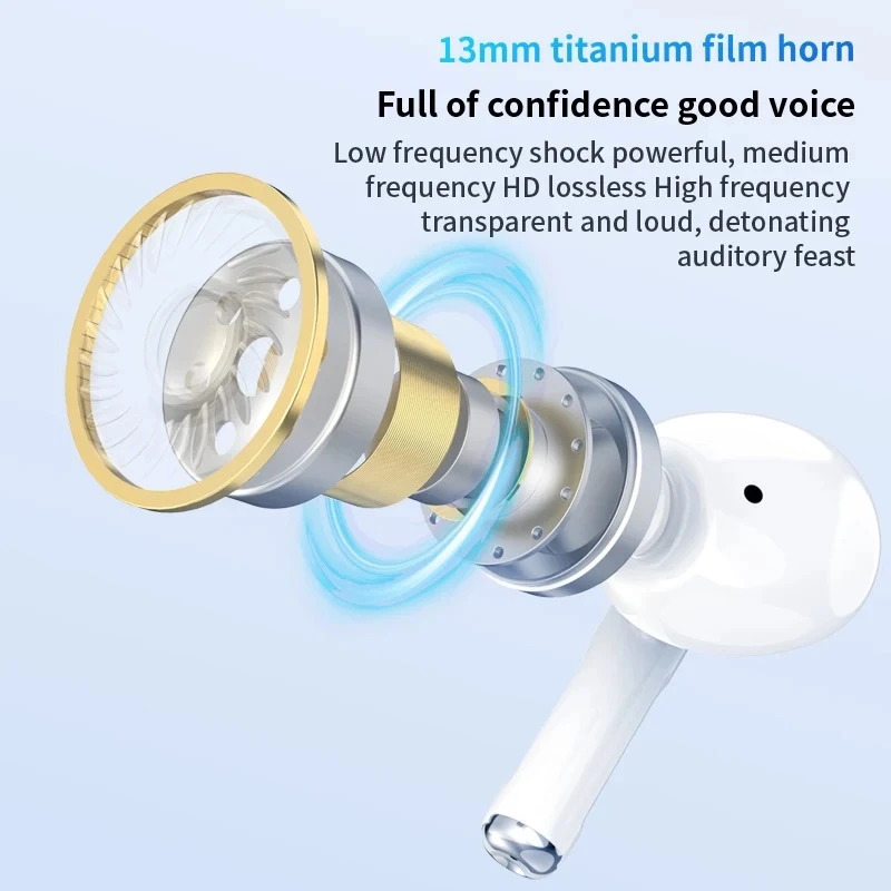 Original Air Pro Bluetooth Earphones Bluetooth 5.3 Earbuds Gaming ...