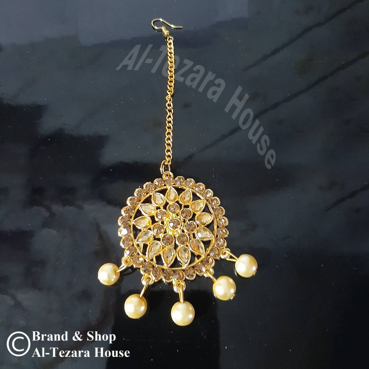 Golden Metal Tikli for Women | Daraz.com.bd
