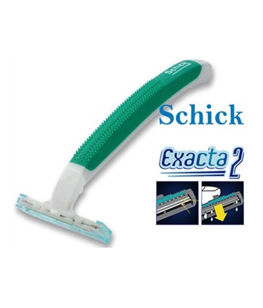 SCHICK Exacta 2 Men Disposable Razor (Pack of 12) | Daraz.com.bd