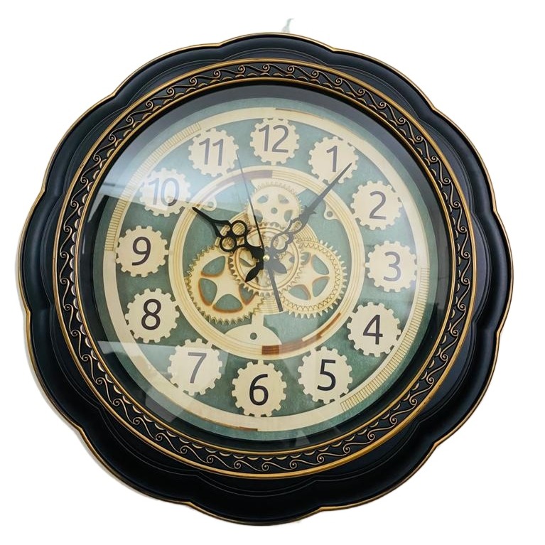 51 CM Traditional Wall Clock Round Shape Vintage Fiber Made China ...