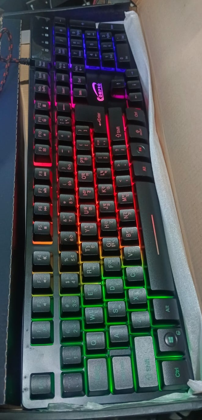 kEYBOARD BACKLIGHT ZYG-800 LED Backlight RGB Gaming Keyboard best ...