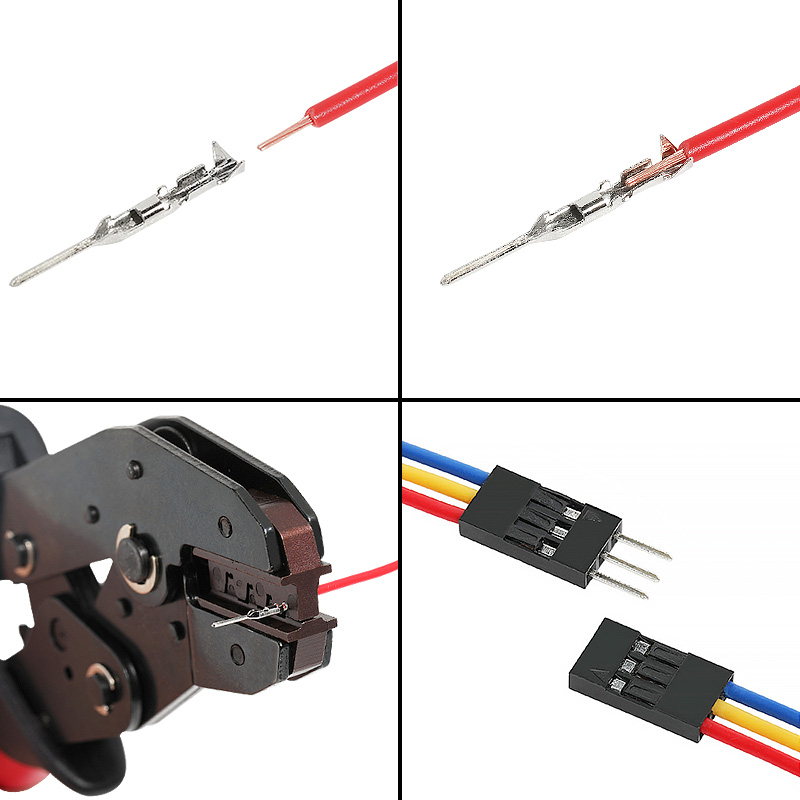 460/1550PCS Dupont Connector Kit JST-XH 2.54mm Set 2/3/4/5/6Pin Housing ...