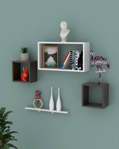 Wall Mount Display Unit | Showpiece Shelf Racks Stand | Storage Rack ...