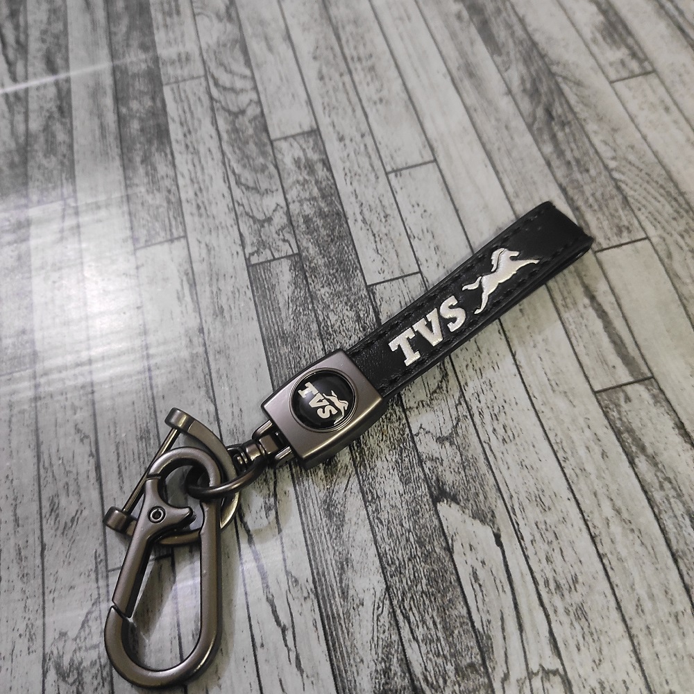 TVS Universal Lather Logo Key Ring for Bikers - Car - Bike-Honda - Home ...