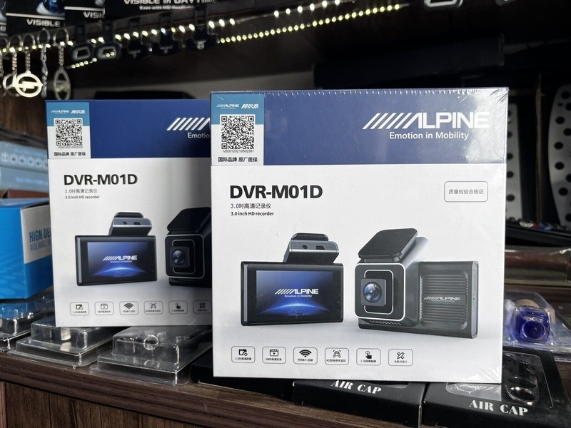 DVR-M01D 3.0" HD Dashcam for ALPINE – 1080p Video Recorder with Wi-Fi ...
