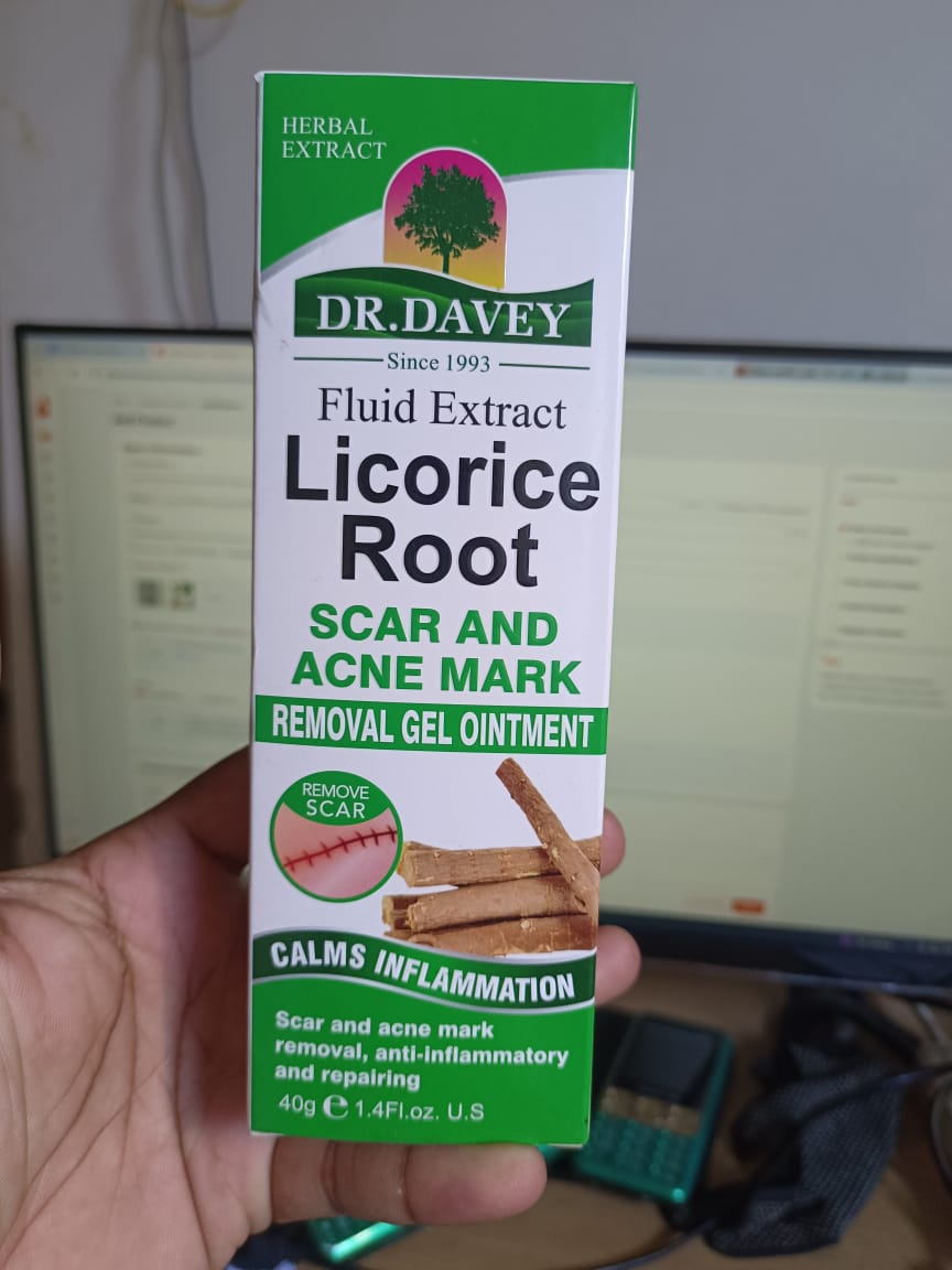 Licorice Root Scar And Acne Mark Removal Gel Ointment 40g | Daraz.com.bd