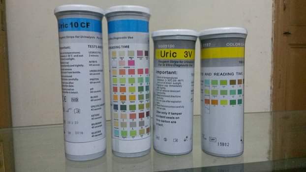 Urine Test Strips 100 Parameters Urinalysis Reagent Uric 3V Strips ...