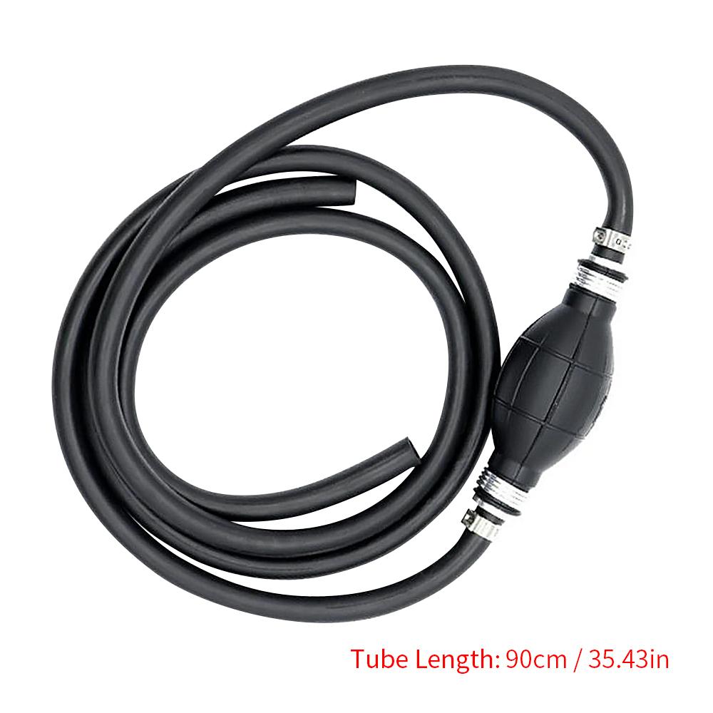 KOGEEK 8mm One-Way Valve Rubber Bulb Pump with Fuel Gas Line Tubing ...