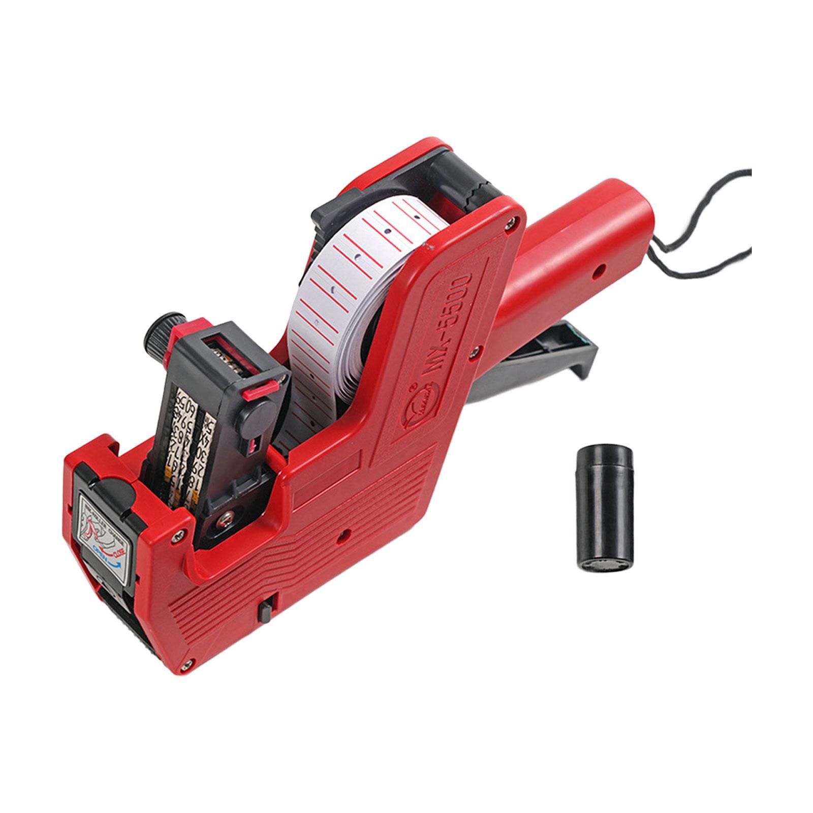 Superman Ruoias Price Tag Labels Machine Handheld Shop with 2 Ink ...