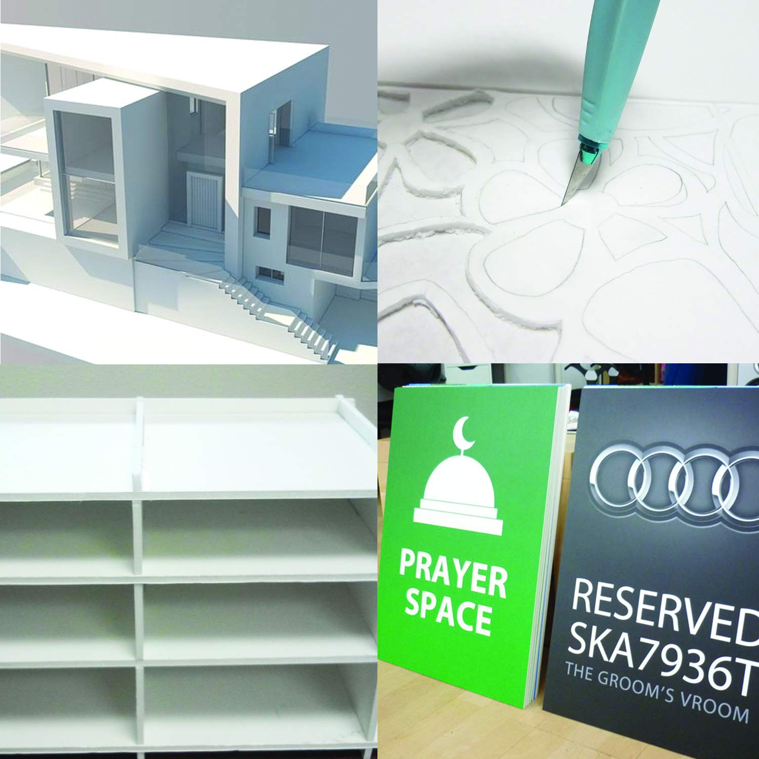 3mm PVC Board White for Craft and DIY Project | Daraz.com.bd