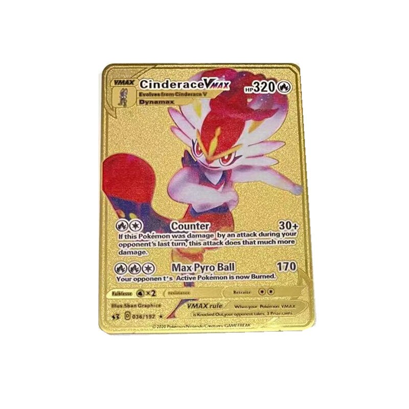 【Serendipity party】Styles New English Version Pokemon Golden Card ...