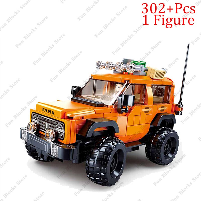 Sluban Retro Technical Lamborghinis Contash Porsche 930 Super Speed ...