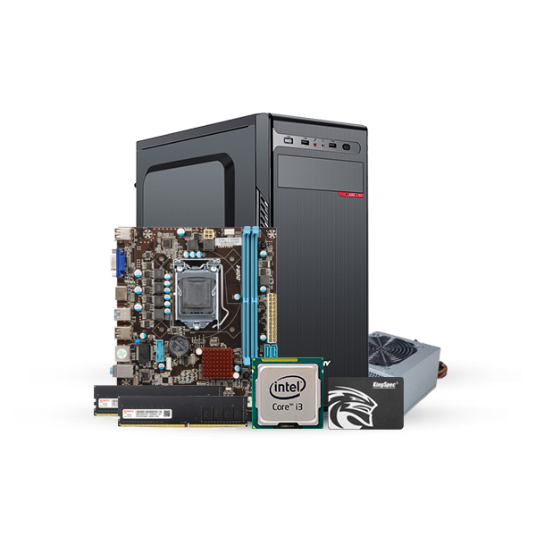 Full Desktop CPU (Intel Core i3 6th Gen. / Ram 8GB DDR4 / Rom 128GB SSD ...